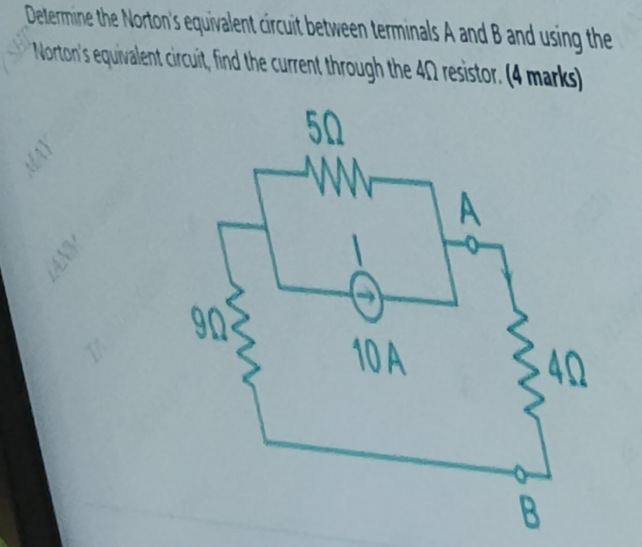 Solved Determine the Norton's equivalent circuit between | Chegg.com