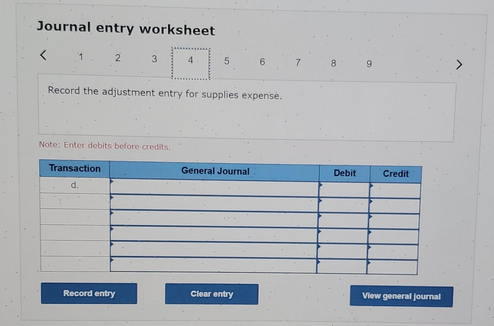 Solved Journal entry worksheet Record the closing entry for | Chegg.com