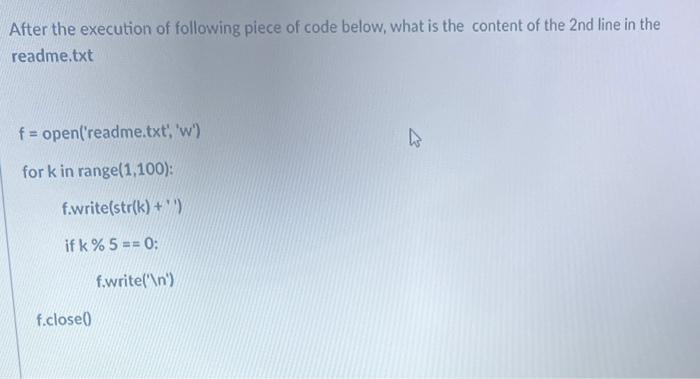 Solved After the execution of following piece of code below, | Chegg.com