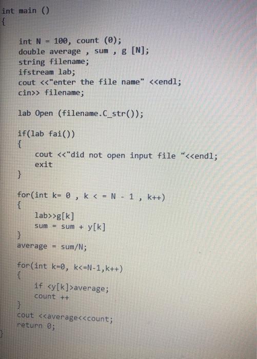 Solved #include #include using namespace std; int main() { | Chegg.com