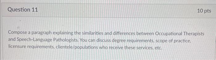 [Solved]: Compose a paragraph explaining the similarities a