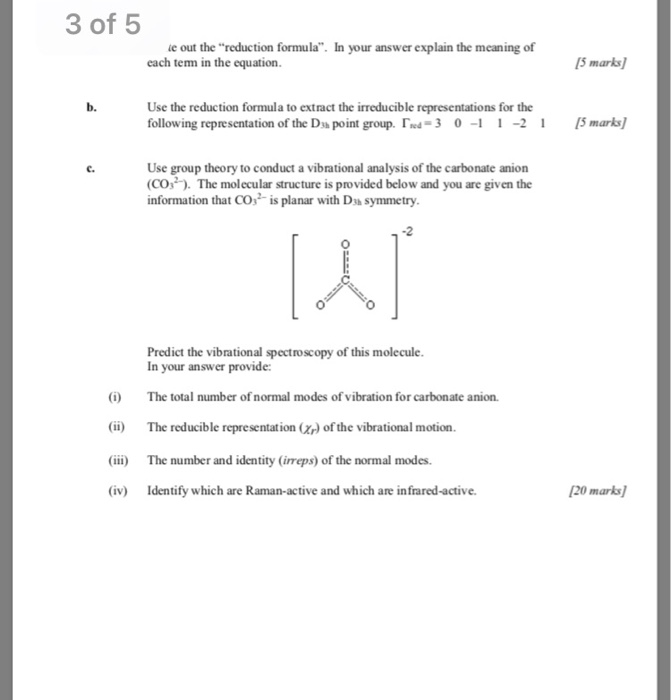 Solved 3 of 5 le out the reduction formula". In your answer | Chegg.com
