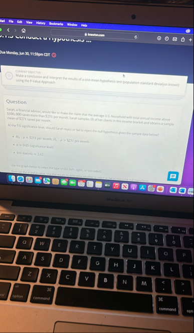 Solved CUSENT ONSICTMMake a conclusion and interpret the | Chegg.com