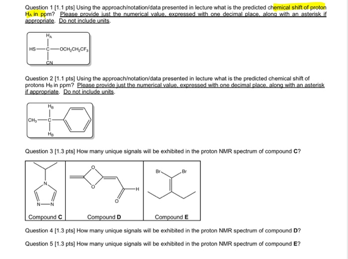 Solved Question 1 (1.1 pts] Using the approach/notation/data | Chegg.com