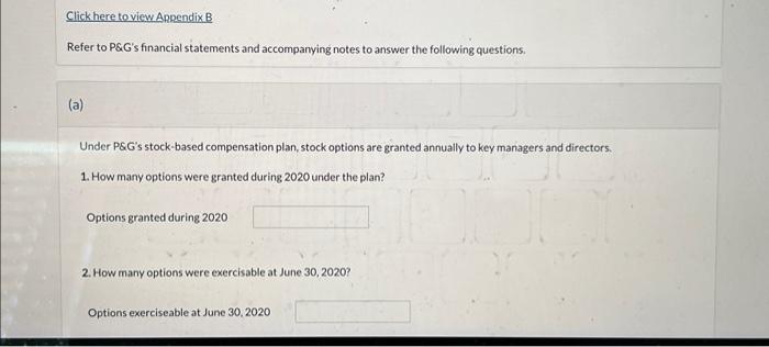 Solved Click here to view Appendix B Refer to PQG's | Chegg.com