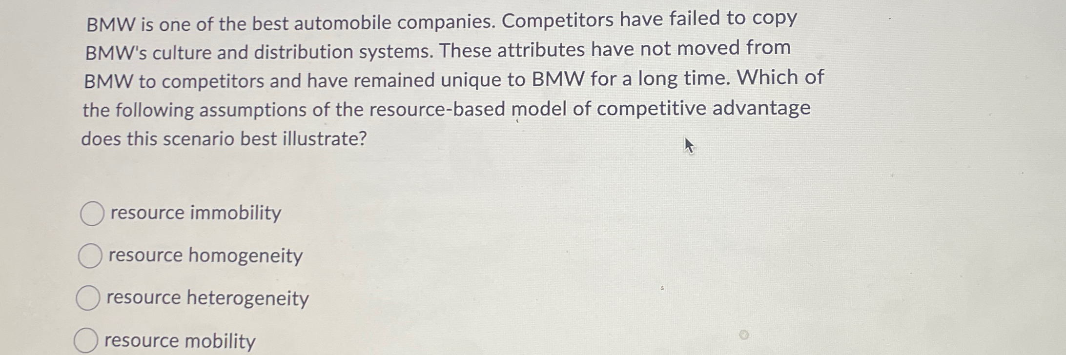 Solved BMW is one of the best automobile companies. | Chegg.com