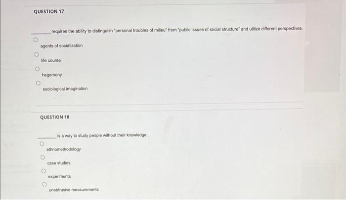 requires the ability to distinguish "personal | Chegg.com