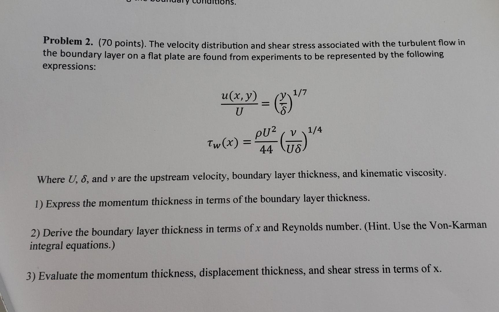 Solved Problem 2. (70 points). The velocity distribution and | Chegg.com Solved Problem 2. (70 points). The velocity distribution and | Chegg.com
