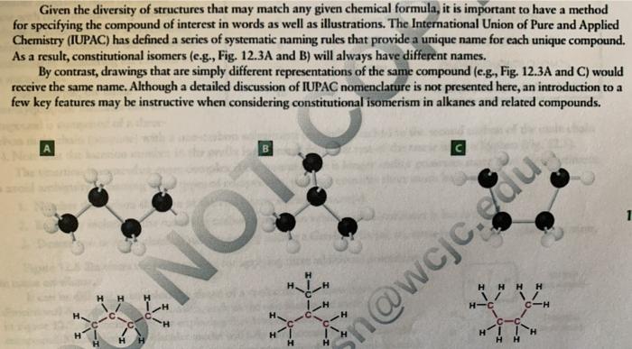 Solved 3 Draw A Skeletal Structure That Corresponds To Each