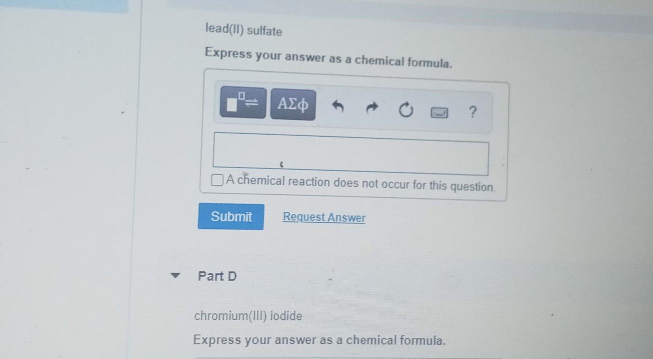 Solved er the formula of the following ionic compounds. | Chegg.com