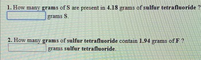 Solved 1. How many grams of B are present in 1.37 grams of | Chegg.com
