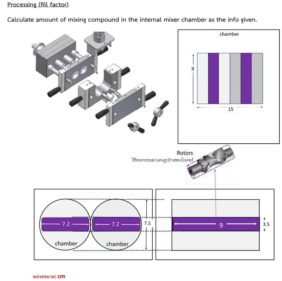 Solved Processing (fill factor)Calculate amount of mixing | Chegg.com