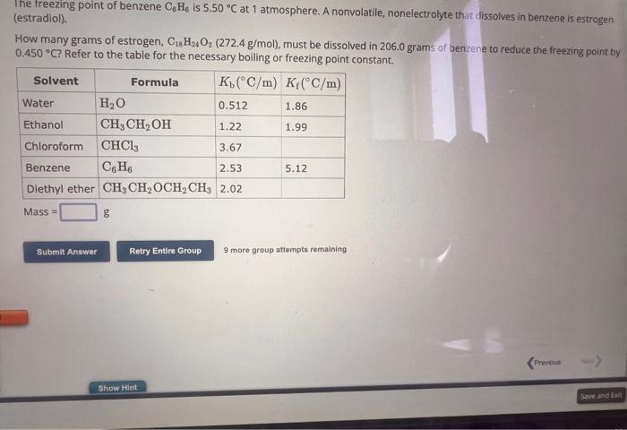 (estradiol). How many grams of estrogen, | Chegg.com