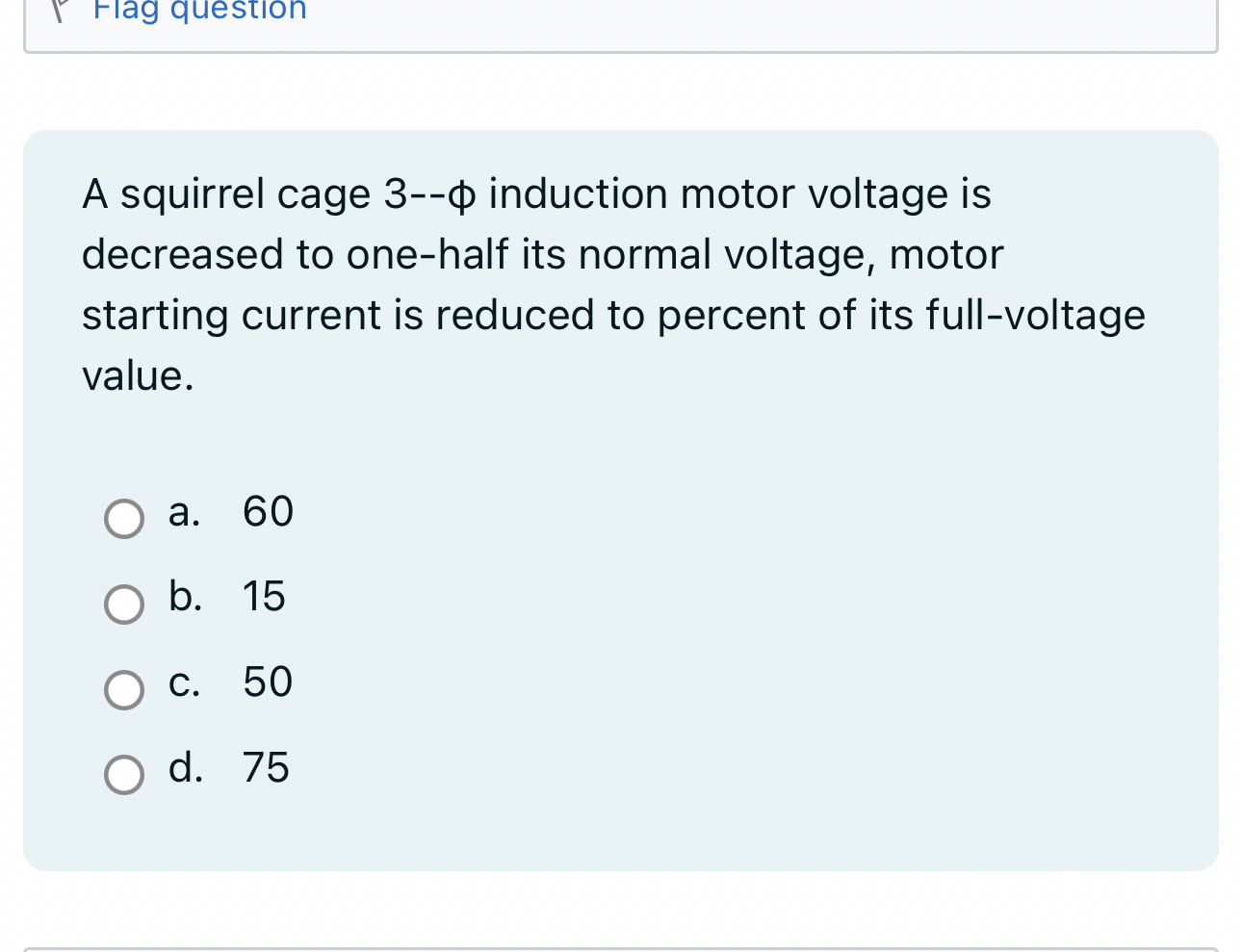 Solved A squirrel cage 3--φ ﻿induction motor voltage is | Chegg.com