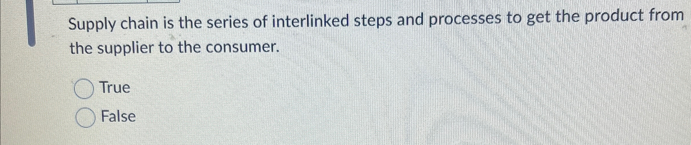 Solved Supply chain is the series of interlinked steps and | Chegg.com