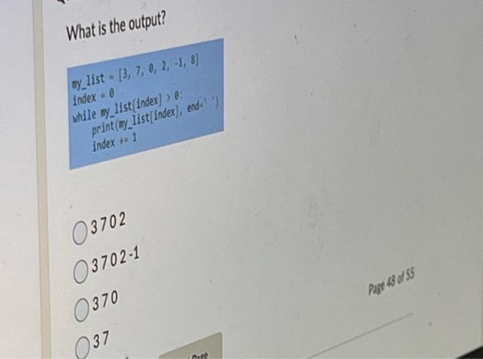 Solved What is the output? | Chegg.com