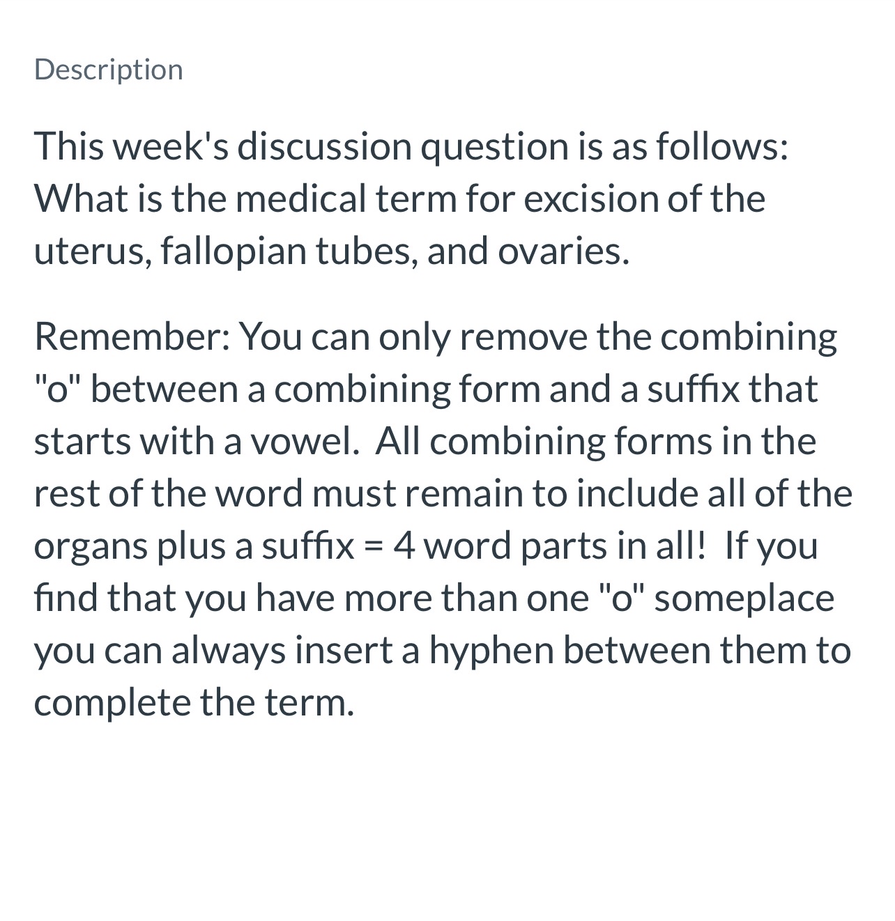 Solved Writing a discussion. DescriptionThis week's | Chegg.com