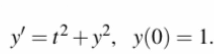 Solved Find approximate values of the solution of the given | Chegg.com
