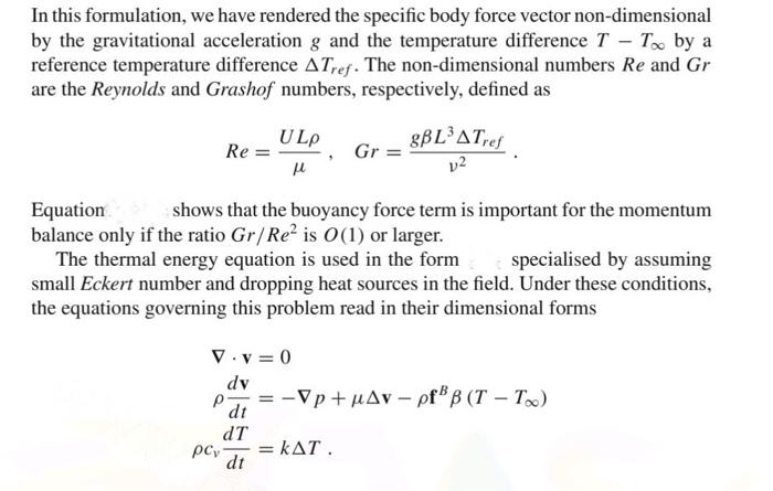 In this formulation, we have rendered the specific | Chegg.com