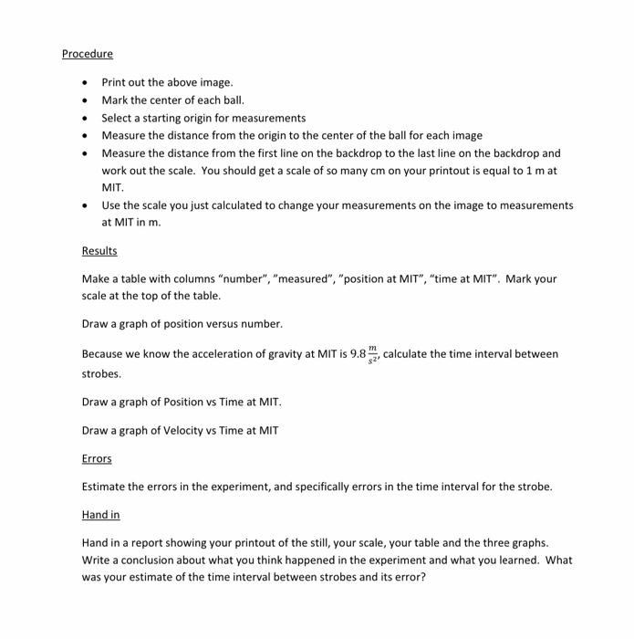 Solved AP Physics 1 Constant Acceleration Assignment | Chegg.com