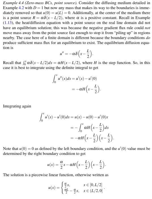 4.10. Consider a diffusing medium with a point source | Chegg.com