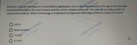 Solved Scenario: You are working on a food delivery | Chegg.com