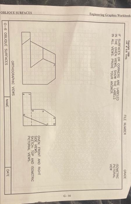Solved T. &0.3. Crole FILE NUMBER GRADE Engineering Graphics | Chegg.com Solved T. &0.3. Crole FILE NUMBER GRADE Engineering Graphics | Chegg.com