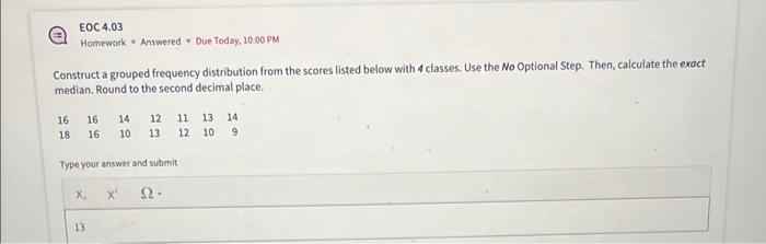 Solved Construct a grouped frequency distribution from the | Chegg.com