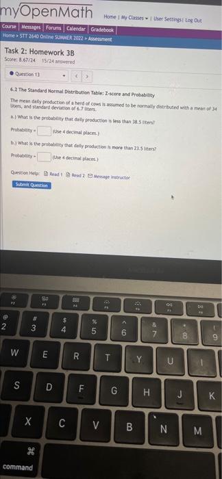 Solved myOpenMath Course Messages Forums Calendar Gradebook | Chegg.com