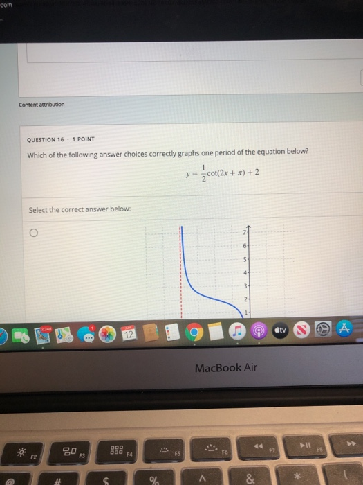 Solved com Content attribution QUESTION 16.1 POINT Which of | Chegg.com