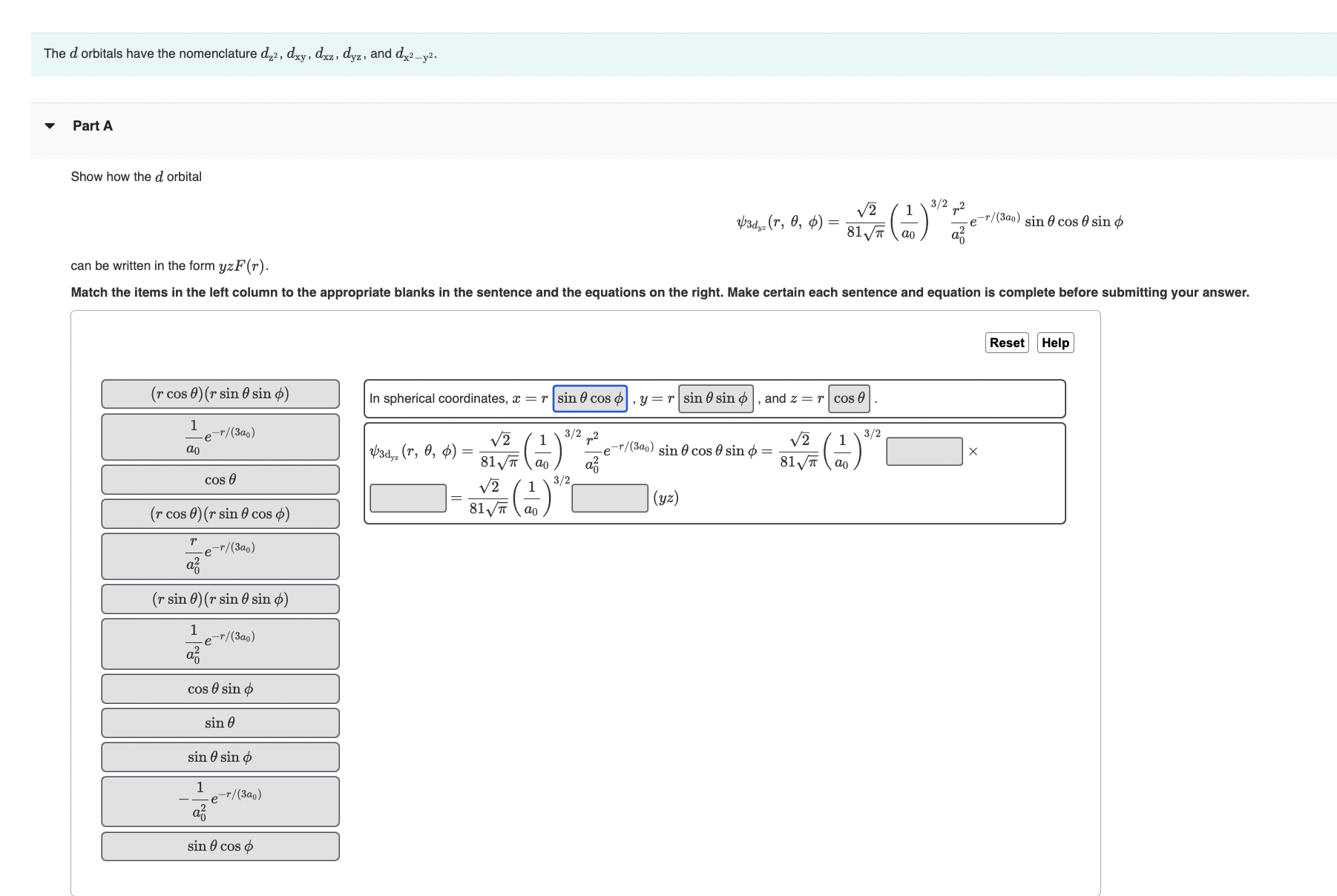 [Solved]: The d orbitals have the nomenclature d_(z^(2)),d_(