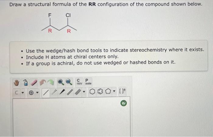 Solved Stereochemical Drawing in ChemDoodle I. Representing | Chegg.com