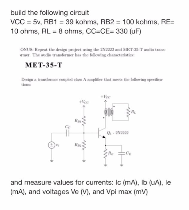 Solved build the following circuit | Chegg.com
