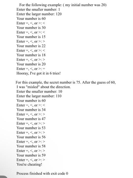 Solved (4) (20) In a typical "high-low" number guessing | Chegg.com
