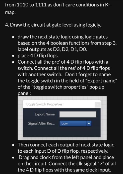Solved Part A Design A Bcd Binary Coded Decimal Counter