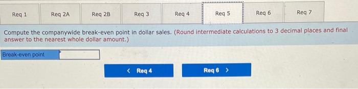 Solved Problem 7-24 (Algo) Companywide and Segment | Chegg.com