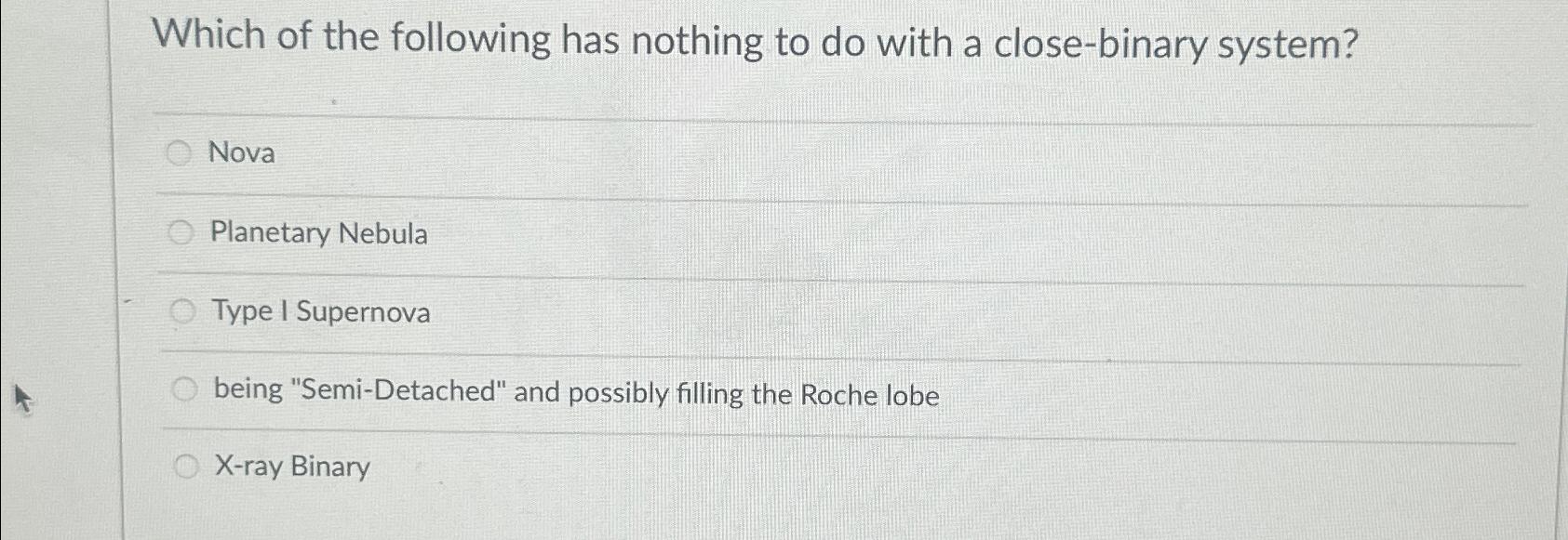 Solved Which of the following has nothing to do with a | Chegg.com