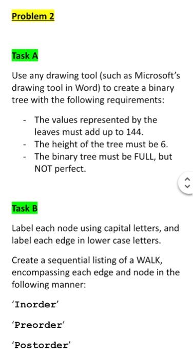 Solved Use any drawing tool (such as Microsoft's drawing | Chegg.com