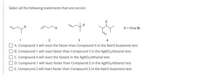 Solved Select all the following statements that are correct. | Chegg.com