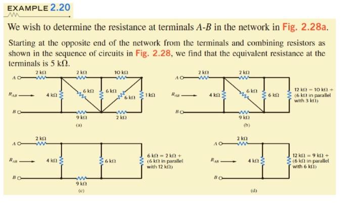 Solved series and parallel resistor compinationsExplain the | Chegg.com