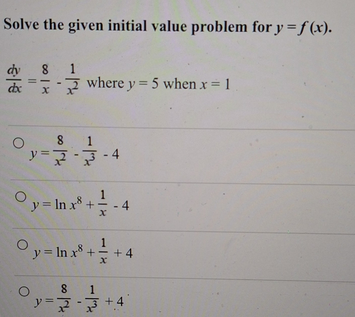Solved by an EXPERT Solve the given initial value problem for | Chegg.com