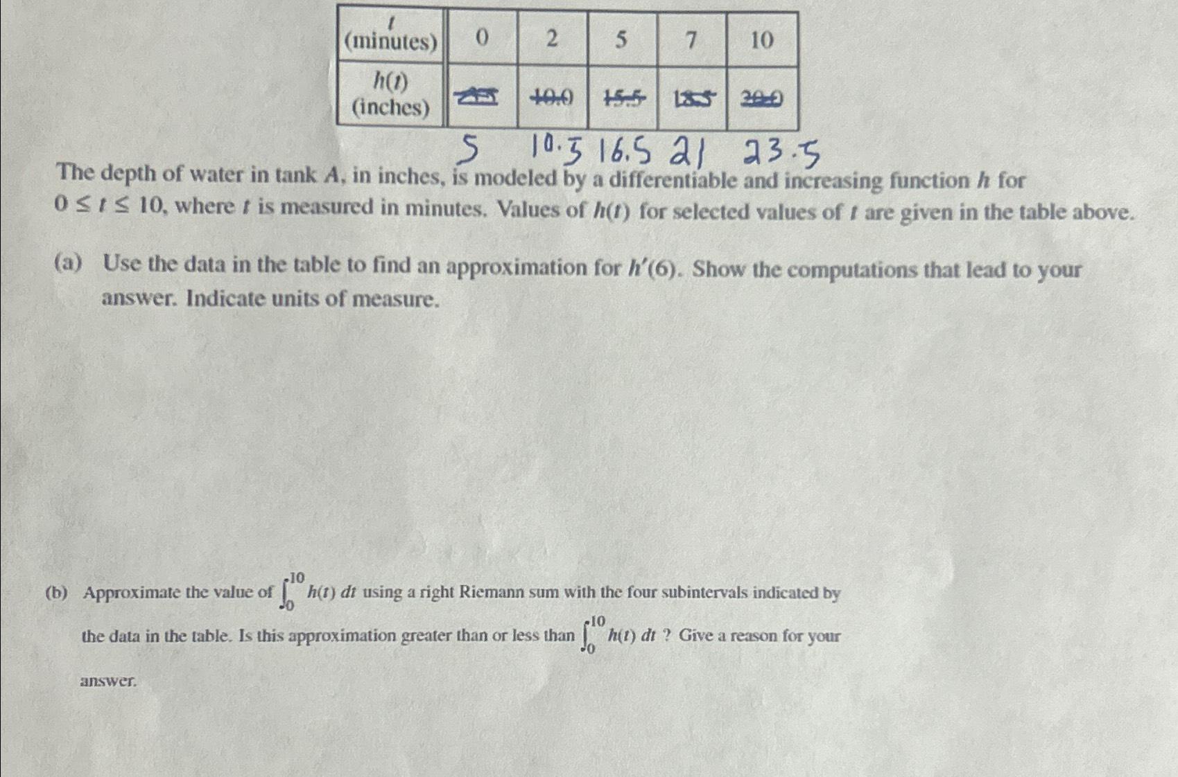Solved \table[[\table[[t | Chegg.com