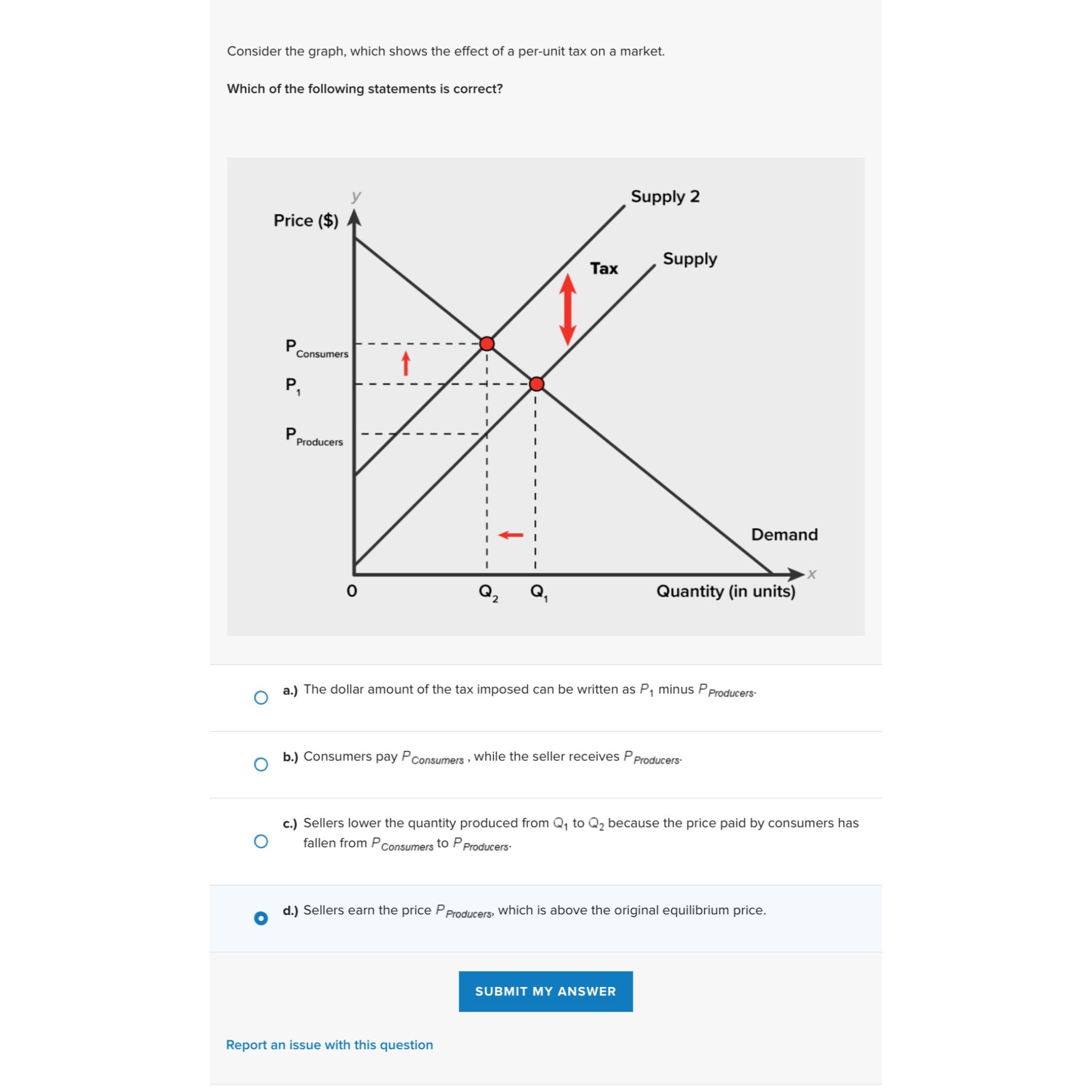Solved Consider the graph, which shows the effect of a | Chegg.com