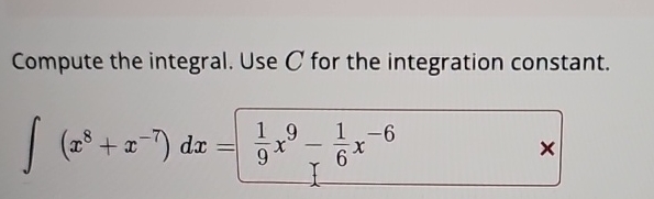 Solved Compute the integral. Use C ﻿for the integration | Chegg.com