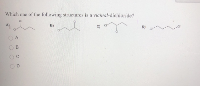 Solved Which one of the following structures is a | Chegg.com