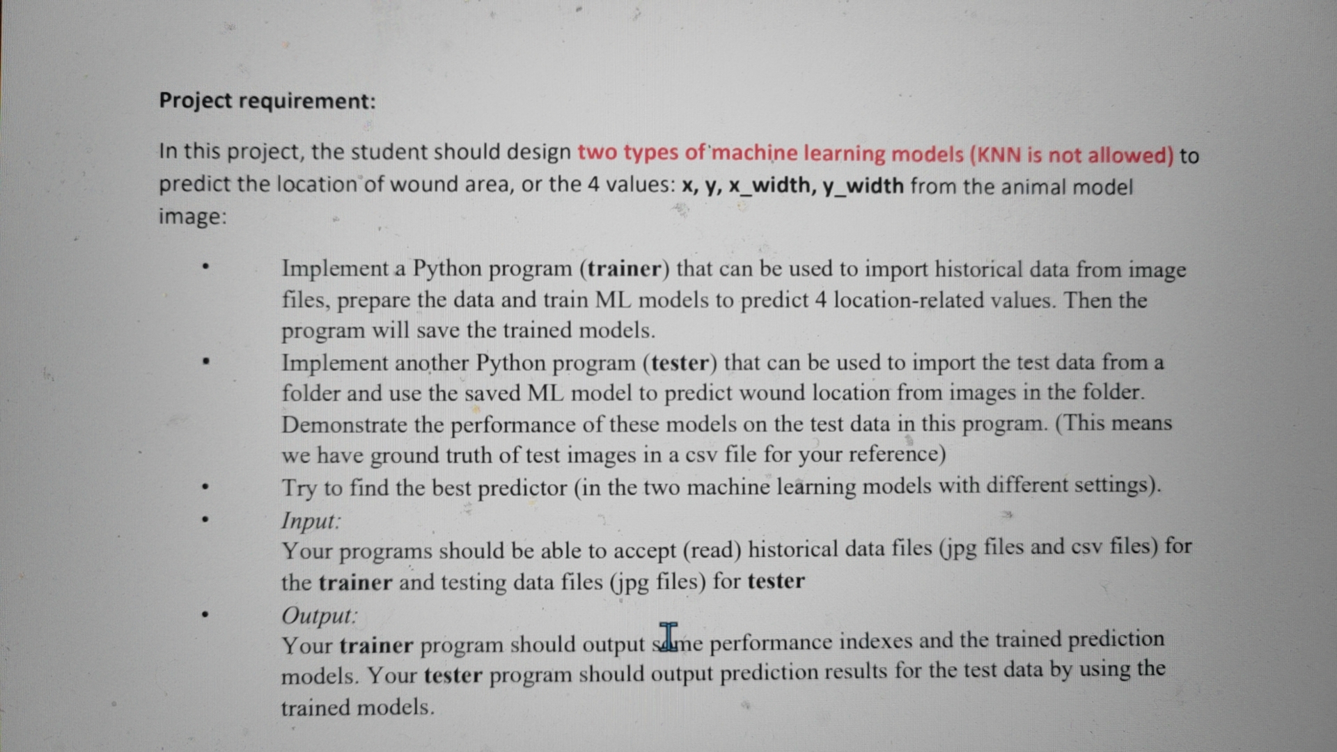 Solved the real datas is stored as myData.csv | Chegg.com