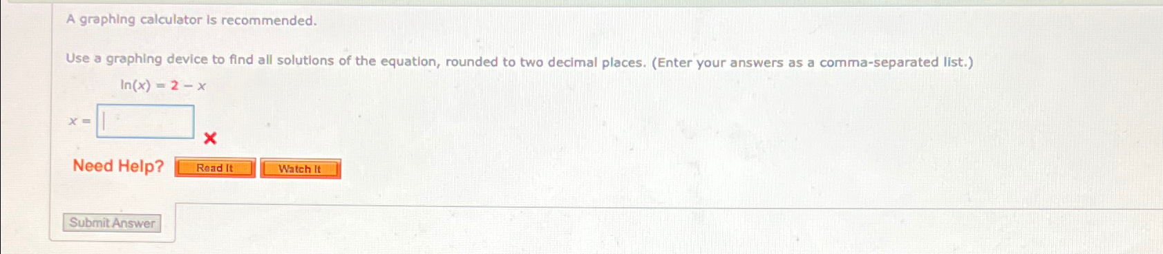 Solved A graphing calculator is recommended.Use a graphing | Chegg.com
