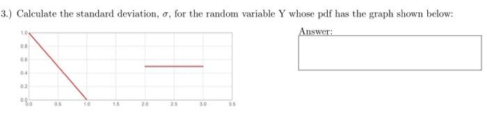 Solved Calculate the standard deviation, σ, for the random | Chegg.com