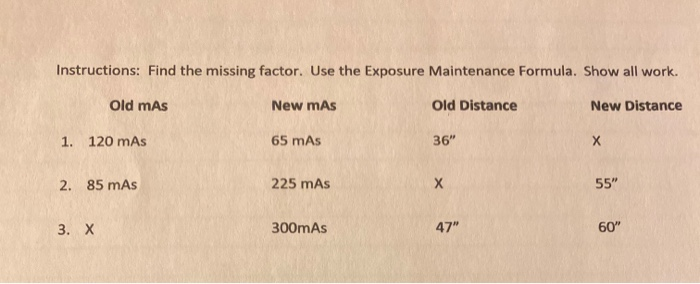 Solved Instructions: Find the missing factor. Use the | Chegg.com