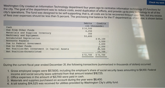 Solved I need help finishing this problem it shows what I | Chegg.com